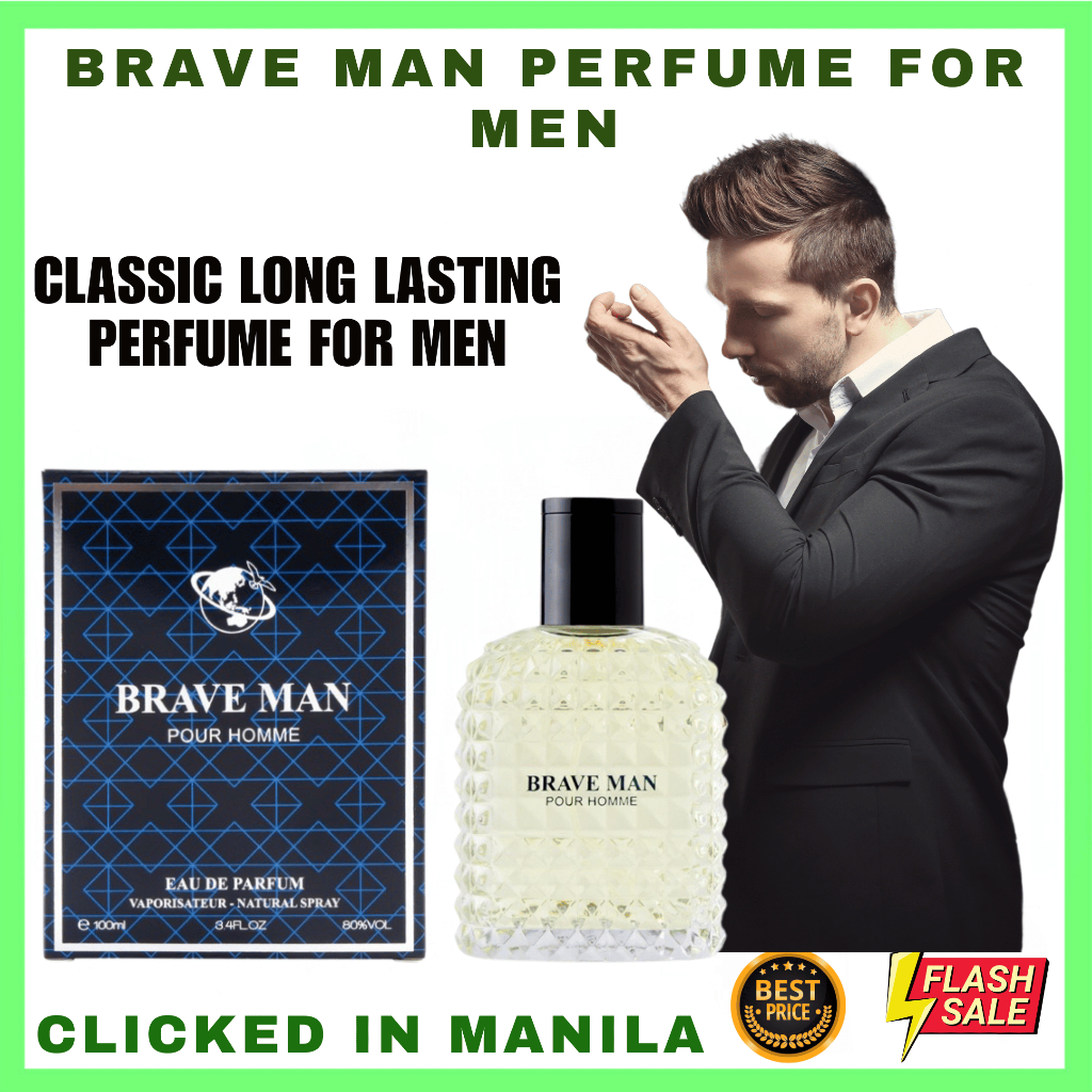 Brave Man Perfume for Men – Original Long-Lasting Fragrance with ...
