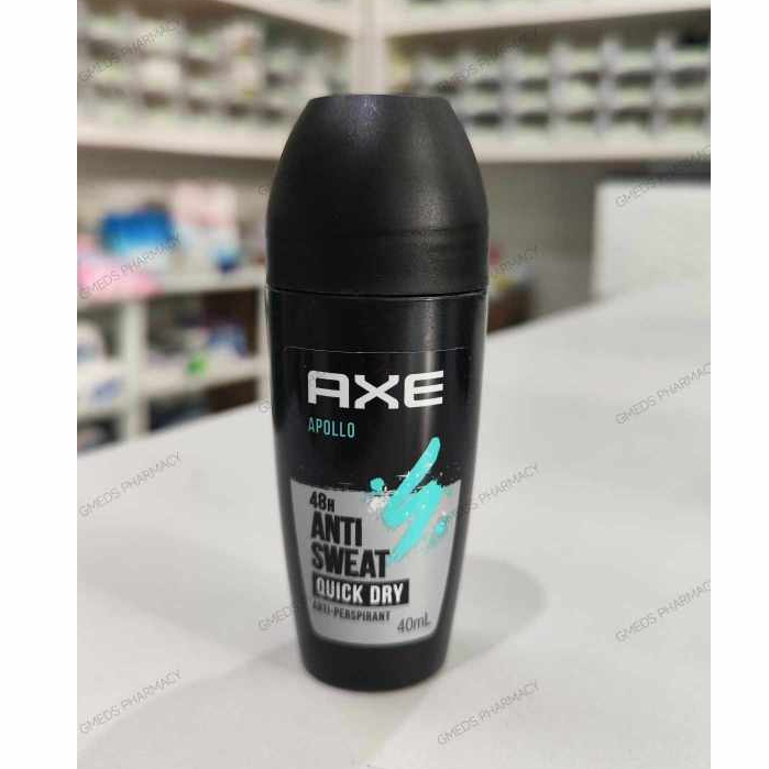 AXE APOLLO DEODORANT ROLL ON QUICK DRY 40 ML | Shopee Philippines