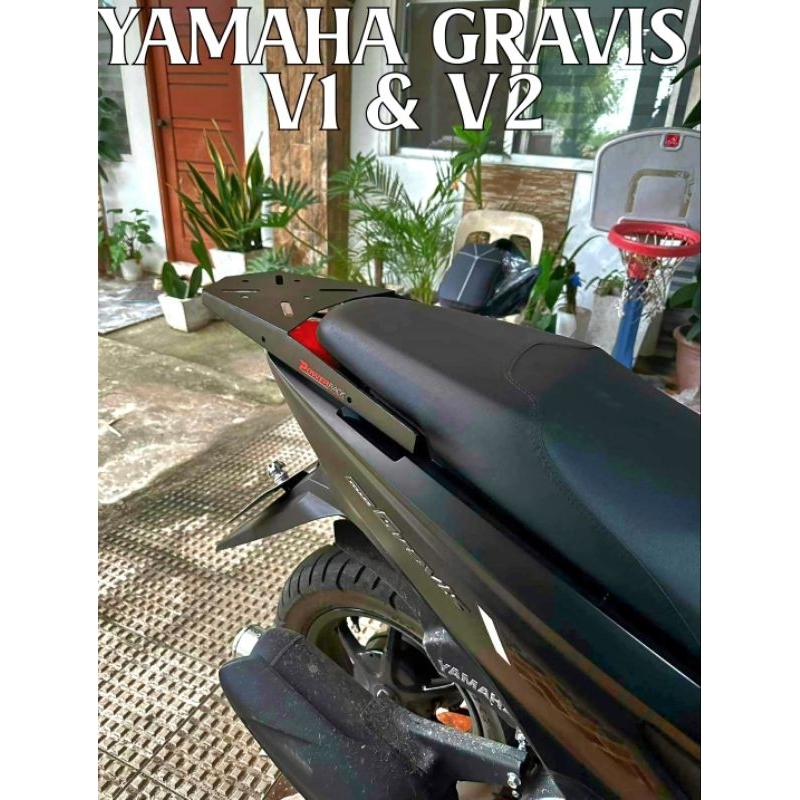 YAMAHA MIO GRAVIS V1 & V2 / TOPBOX BRACKET / XPLATED TYPE / HEAVY DUTY ...