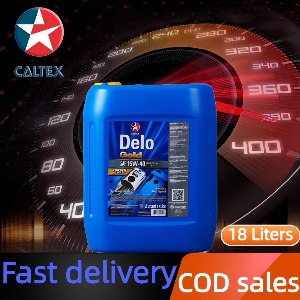 Caltex Delo Gold SAE 15W40 API CH-4 18L High Performance Multigrade ...