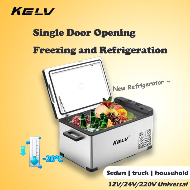 KELV KE15 Mini Refrigerator inverter Refrigerator With Freezer HD ...