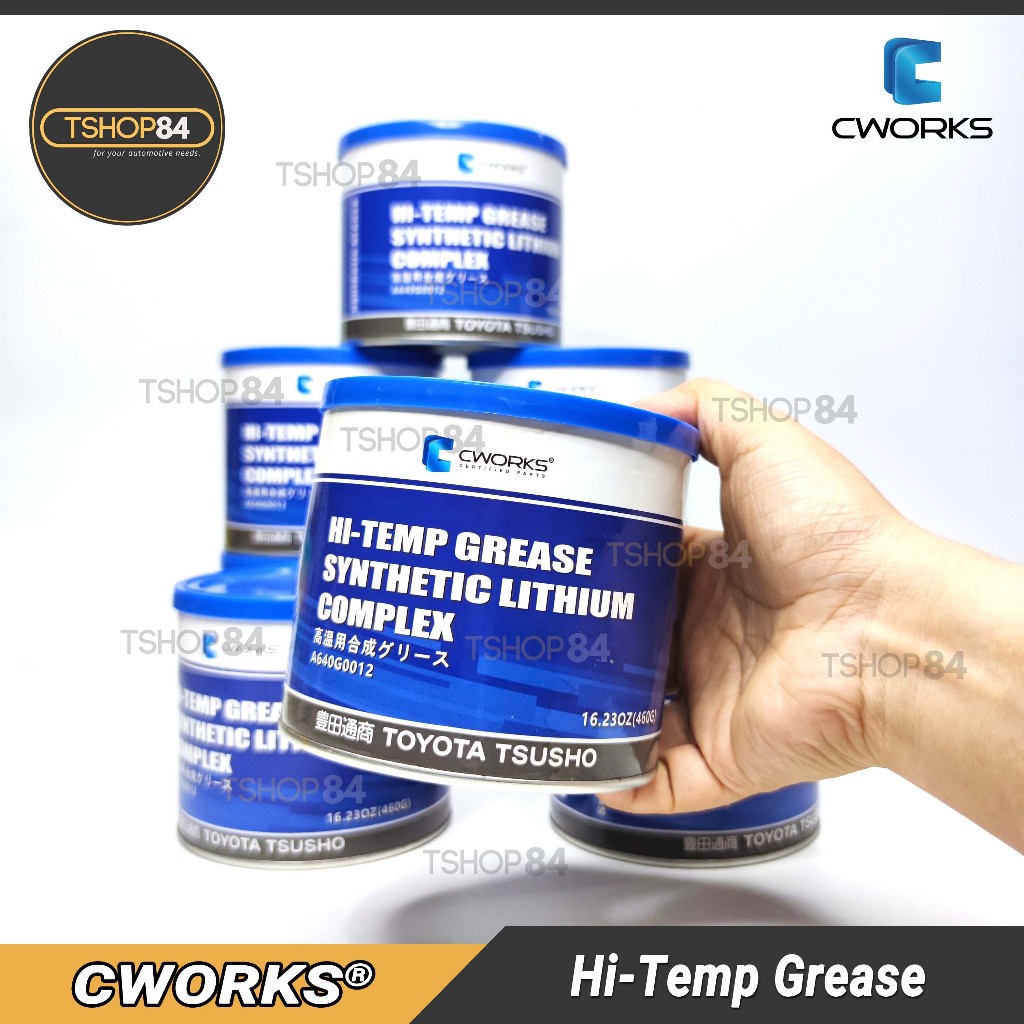 CWorks High-Temp Grease Synthetic Lithium Complex 460G [1BOX = 24cans ...
