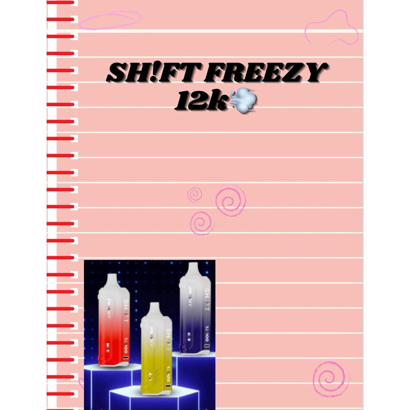shift freezy 12k spiral notebook (pastel colors) | Shopee Philippines
