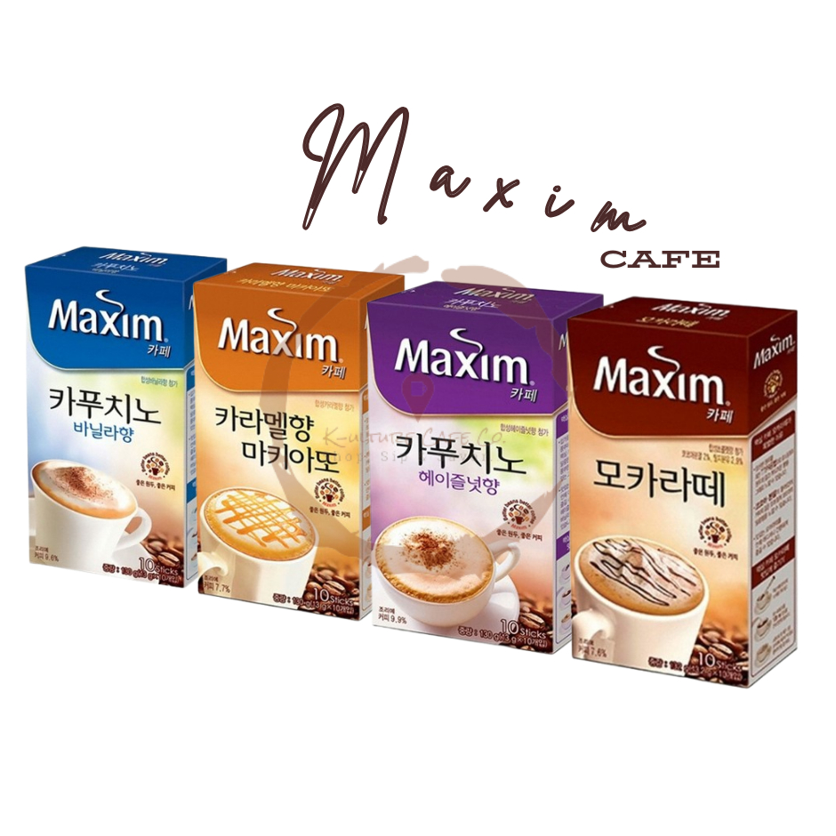 Maxim Cafe Latte 10T (4 flavors) | Shopee Philippines