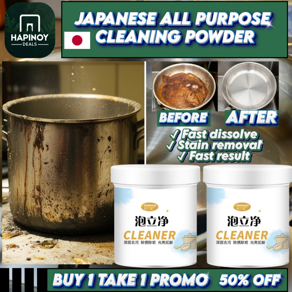 Japanese Multi-Purpose Cleaning Powder | Shopee Philippines