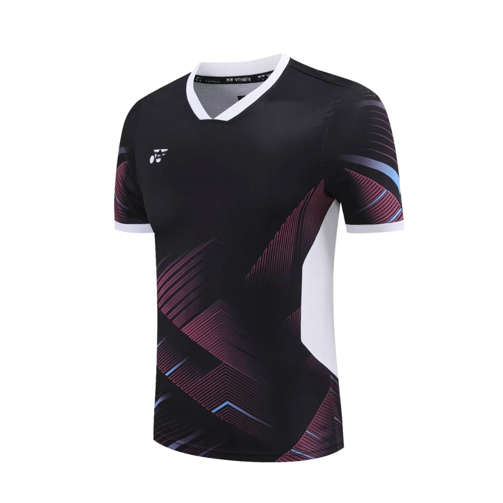 Yonex badminton suits men's tops short-sleeved quick-drying breathable ...