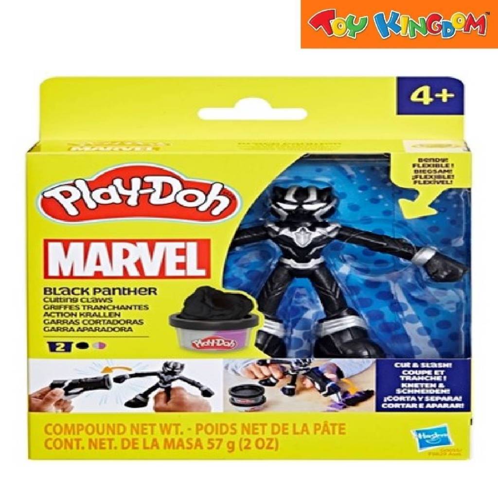 Play-Doh Marvel Cutting Claws Black Panther Playset | Shopee Philippines