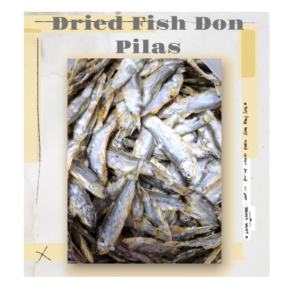 Dried Fish Don Pilas Fish Small Tamban Indian Sardine Dried Goods Tasty ...