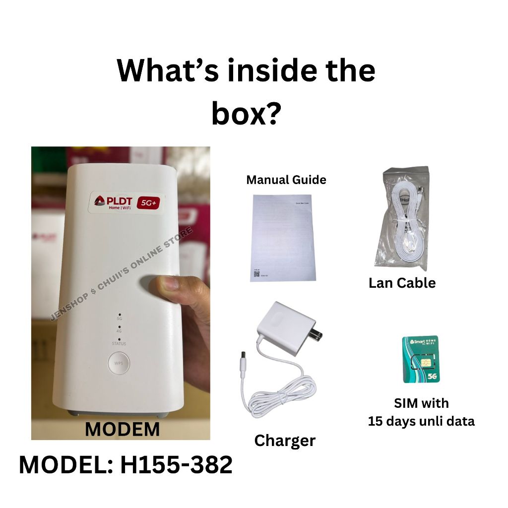 PLDT / SMART HOME WIFI 5G+ MODEM 10X FASTER with FREE UNLI DATA FOR ...