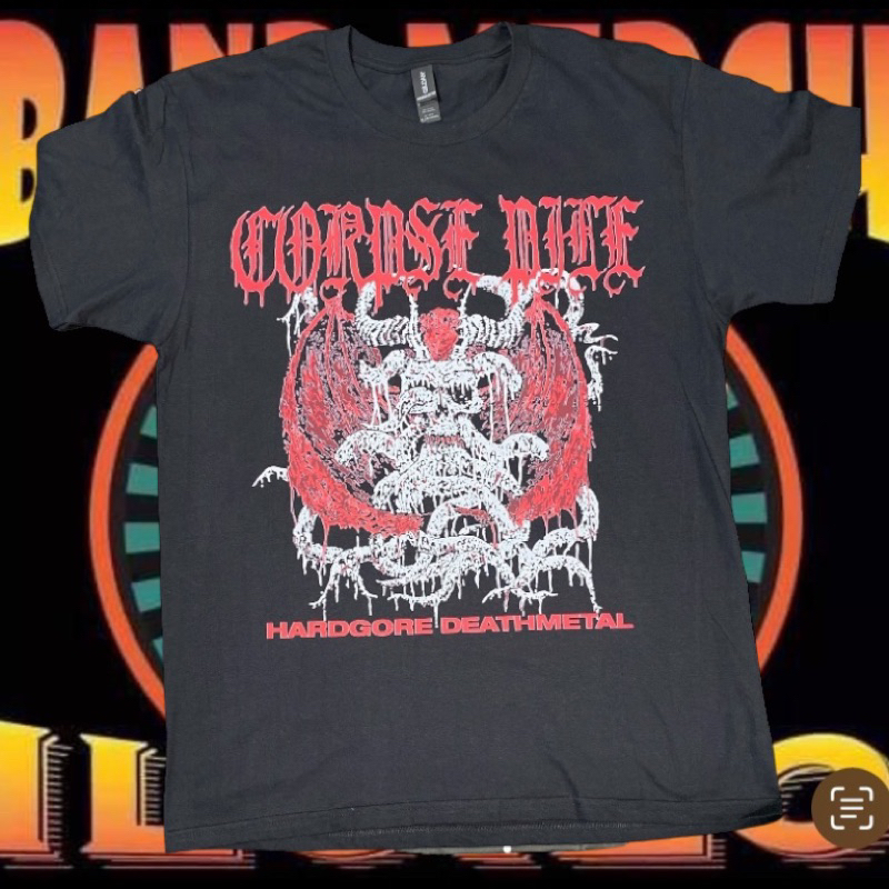 CORPSE PILE BAND SHIRT | Shopee Philippines