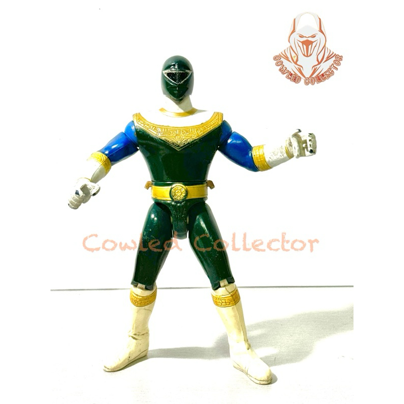Vintage Power Rangers Zeo Blue Ranger by Bandai 1996 5.5 inches ...