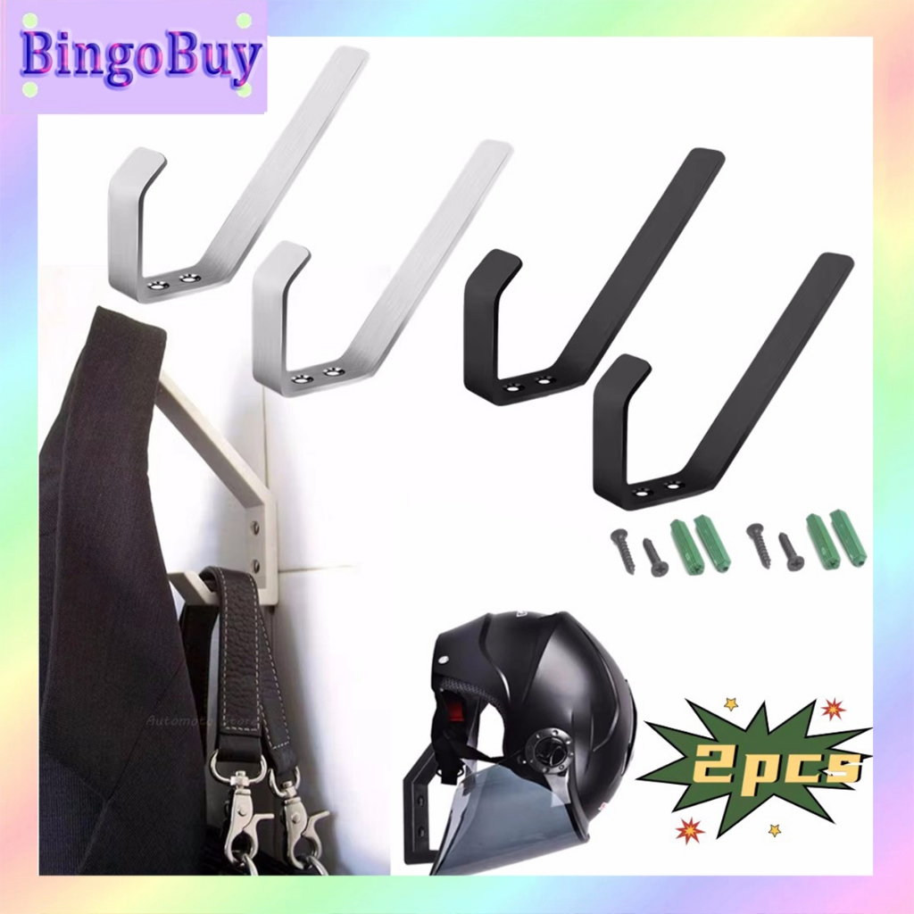Helmet Hook Metal Hanger Wall Mount Rack Multi Kitchen Hook For ...