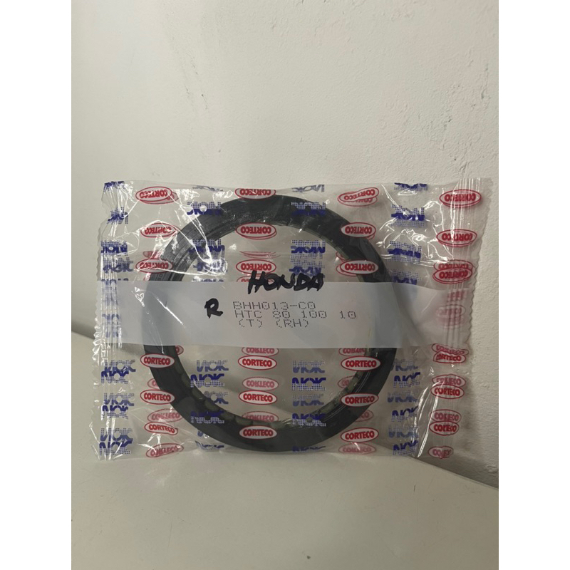 80x100x10 NOK Crankshaft Oil Seal Rear for Honda Civic, Esi, Vtec, City ...