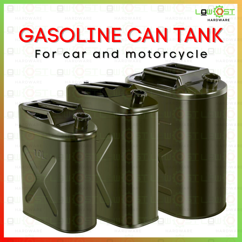 Fuel Tank Gasoline Jerry Can Fuel Can Gasoline Can Oil Drums | Shopee ...