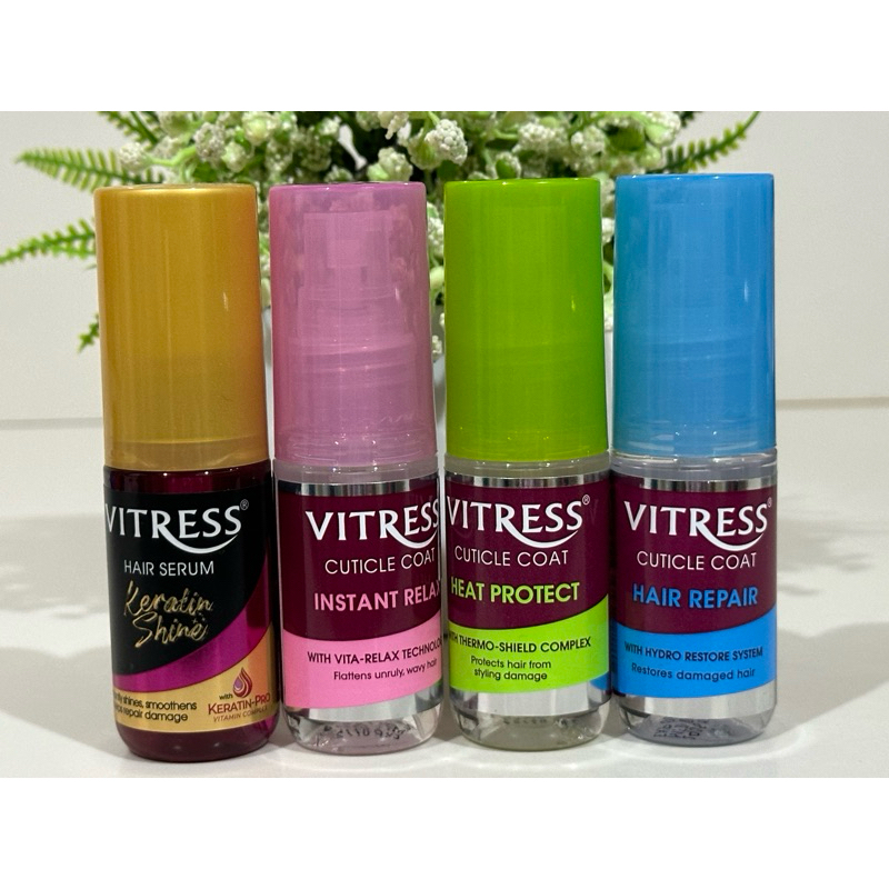 VITRESS Hair Cuticle Coat Instant Relax 30ml | Shopee Philippines