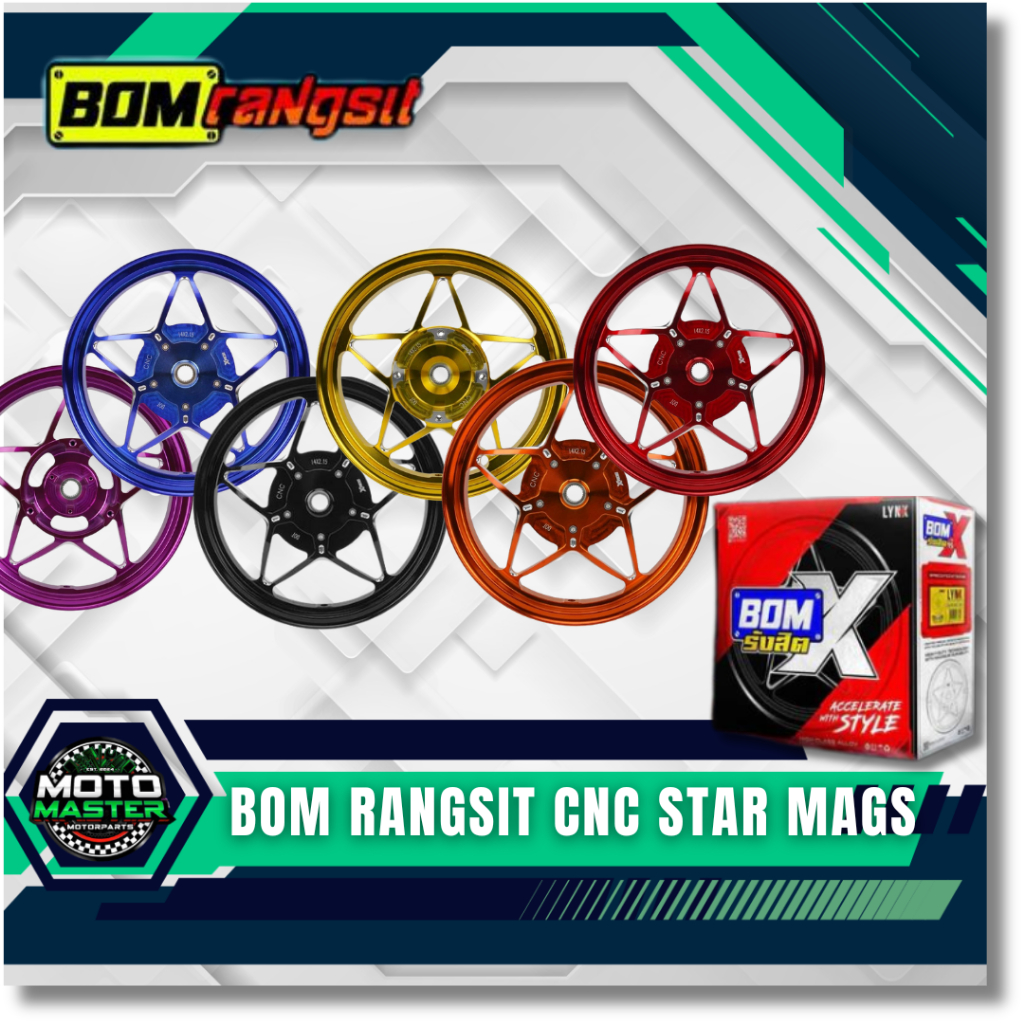 BOM RANGSIT CNC STAR NMAX V2 | Shopee Philippines