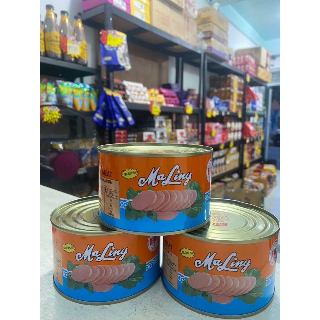 Ma Ling Luncheon Meat (Chicken / Pork available) 397g | Shopee Philippines