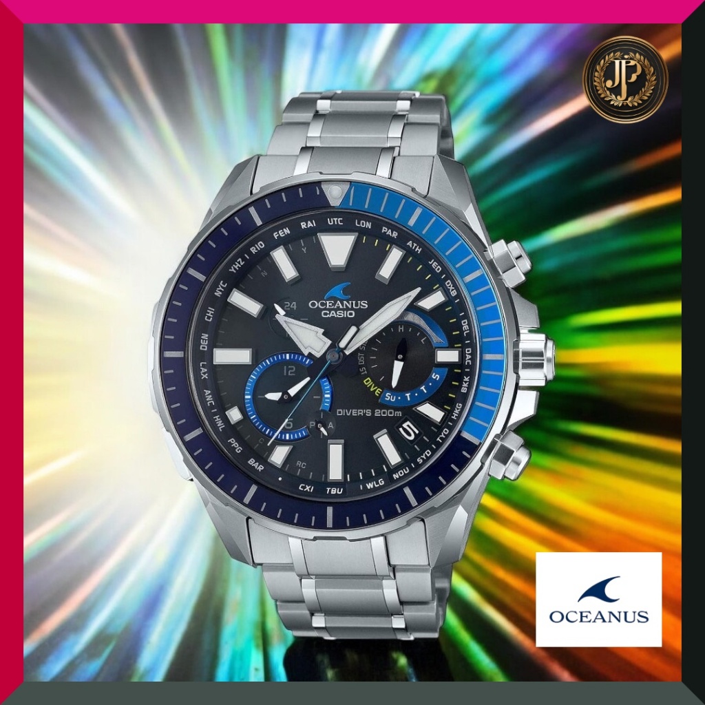 [Casio] OCEANUS Diver's Watch OCW-P2000-1AJF CACHALOT | Shopee Philippines