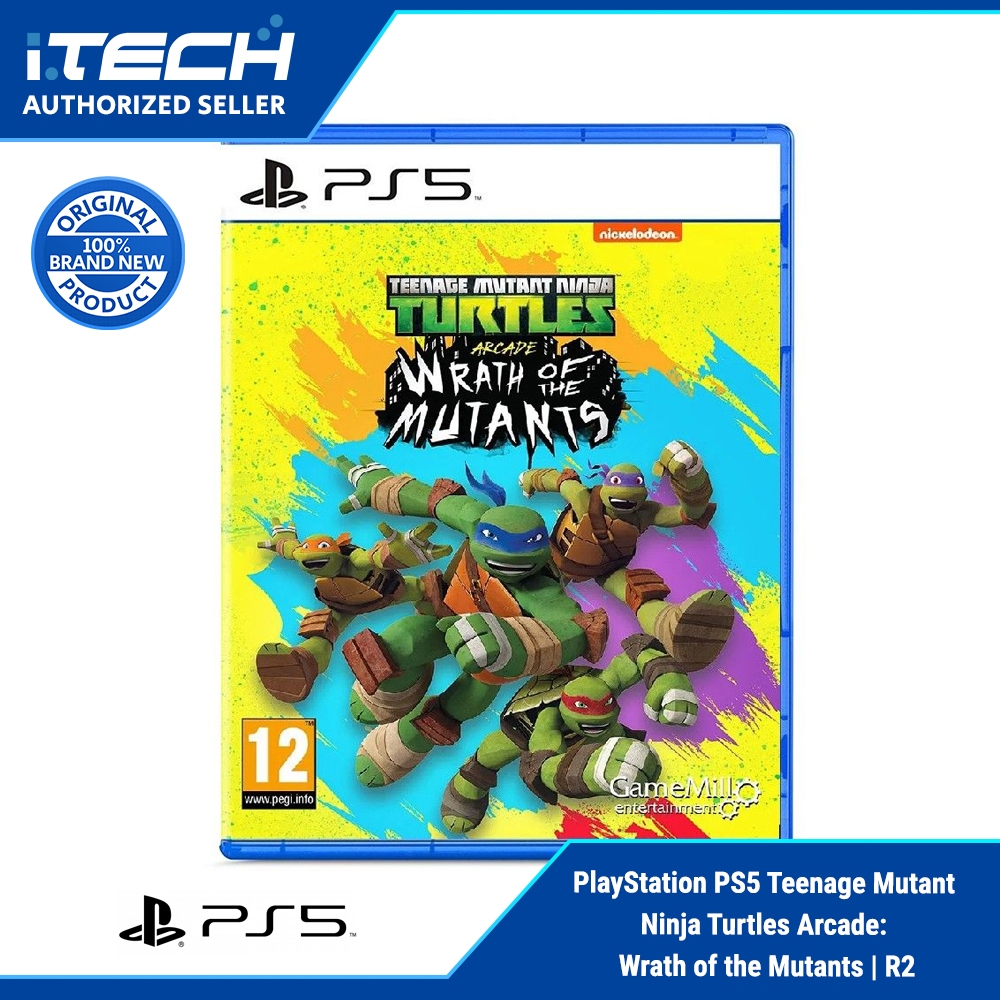 PlayStation PS5 Teenage Mutant Ninja Turtles Arcade: Wrath of the ...