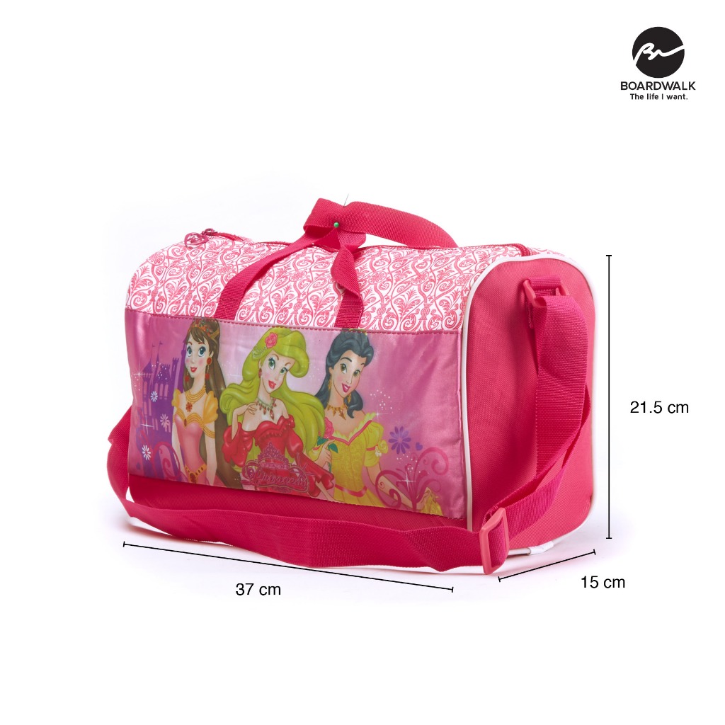 Boardwalk Lovania School Girls Duffle Bag with Princess Design | Shopee ...