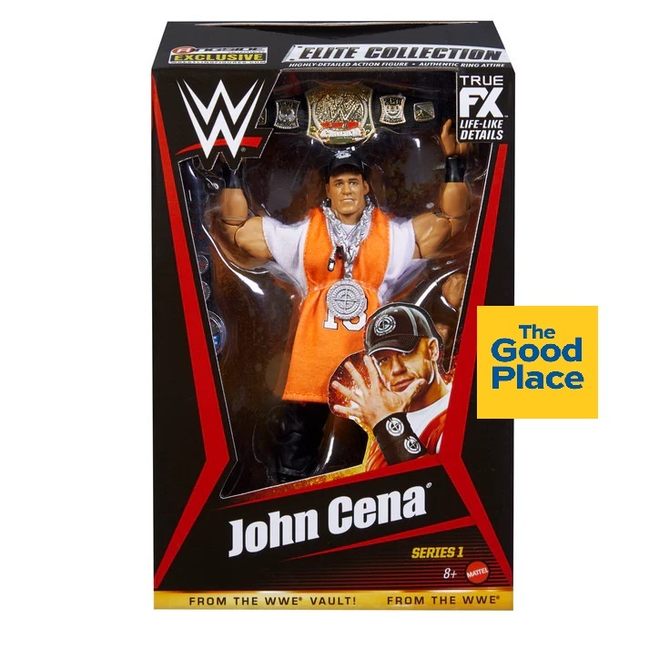 MATTEL WWE Elite From the Vault Series 1 Ringside Exclusive John Cena w ...