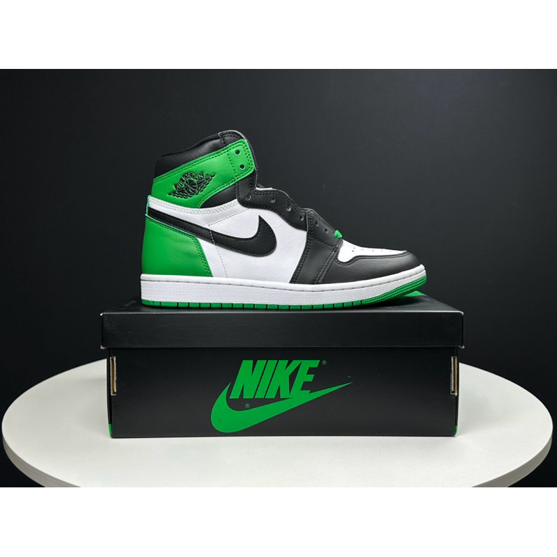 GenZ Sole Men & women UA shoes - Air Jordan 1 High Lucky Green | Shopee ...