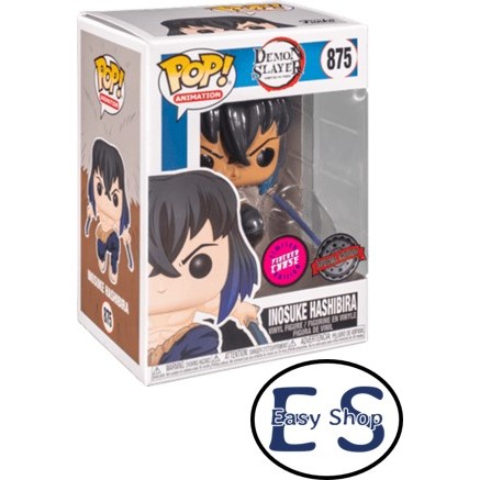 Inosuke Hashibira 875 Funko Pop Special Edition Flocked Chase | Shopee ...