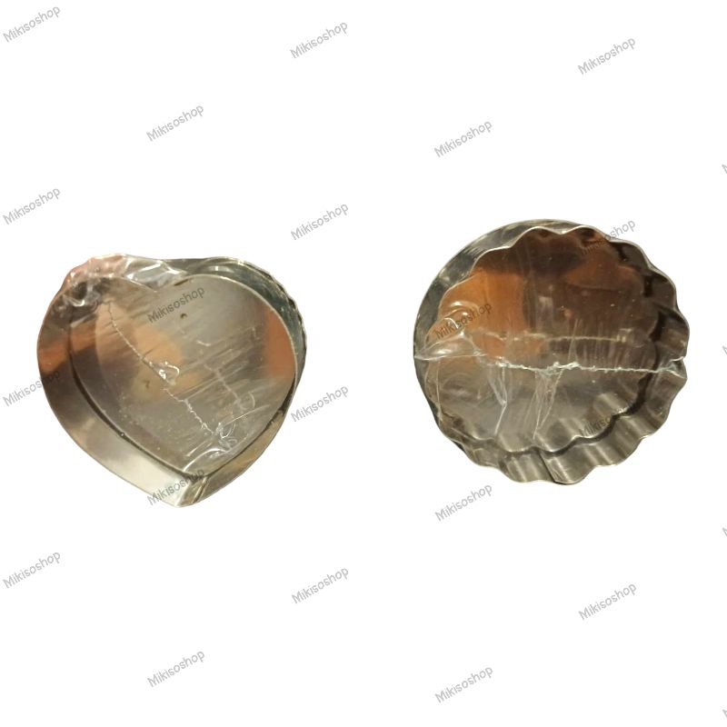 COD Jumbo Size Heavy Duty Stainless Polvoron Molder Heart Shape and ...