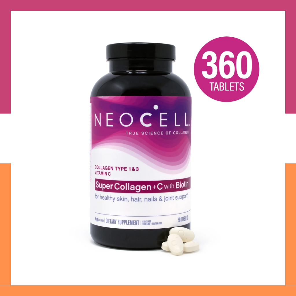 NeoCell Super Collagen +C with Biotin, 360 tablet | Shopee Philippines