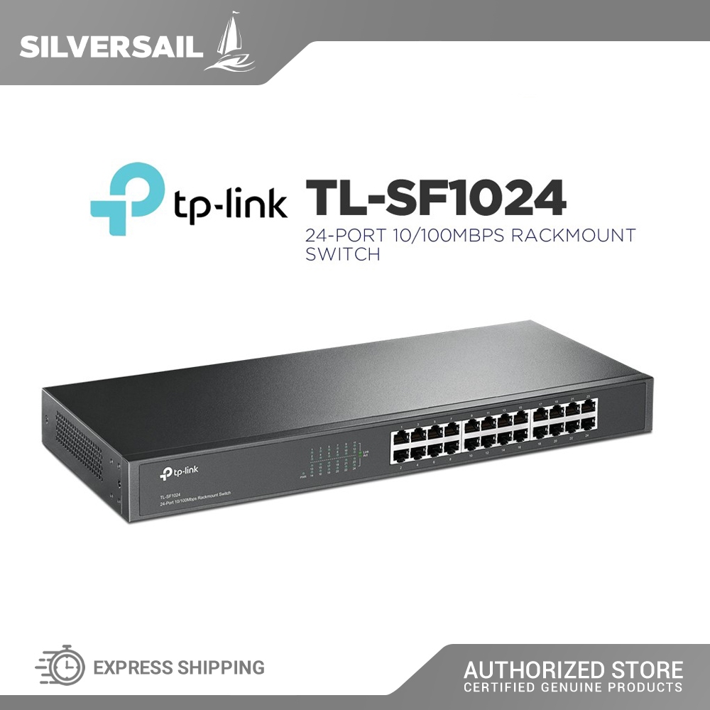Tp-Link SF1024 24-Port 10/100Mbps Rackmount Switch | Shopee Philippines