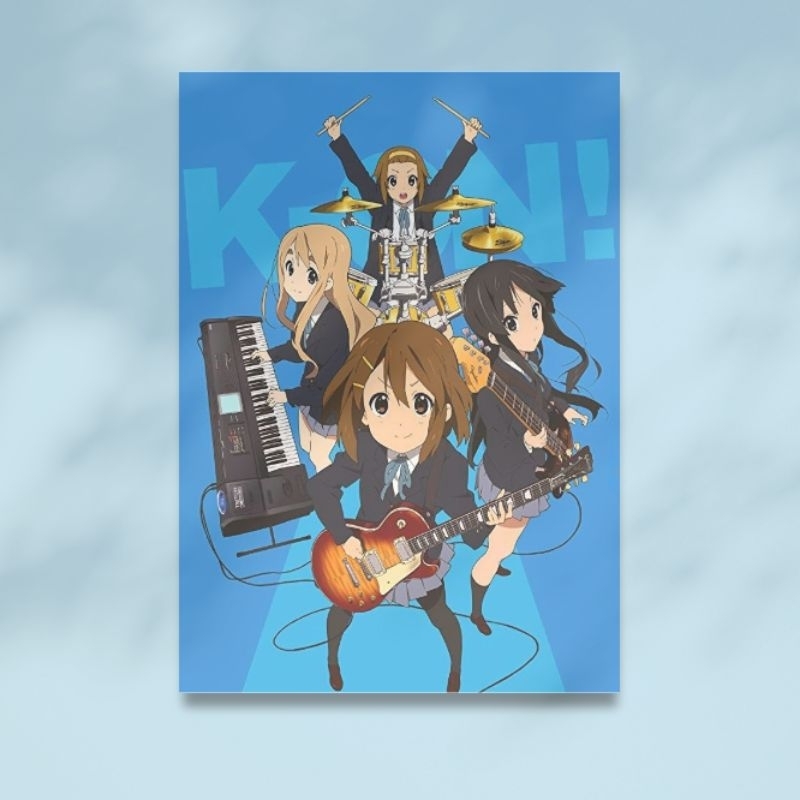 ANIME K-ON A4 SIZE WALLPAPER POSTER COLLECTION | Shopee Philippines