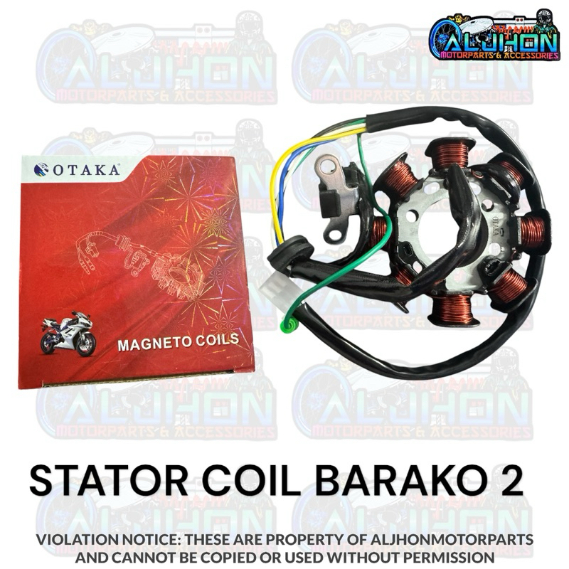 STATOR COIL BARAKO 2 OTAKA | Shopee Philippines
