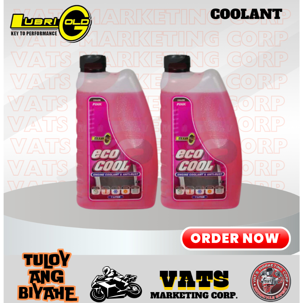LUBRIGOLD Eco cool Coolant 1L | Shopee Philippines