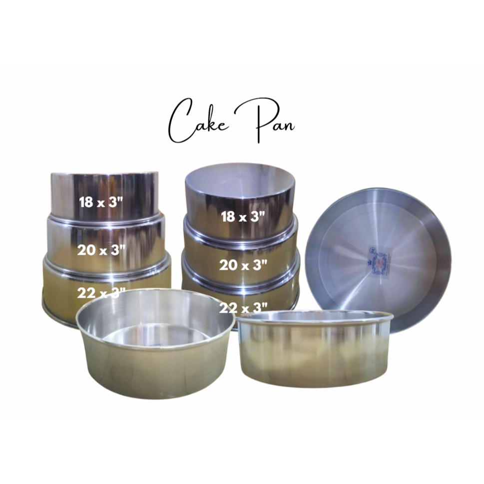 Royal Crown Aluminum Round Cake Molder Baking Pan 3" HEIGHT Cake Pan ...