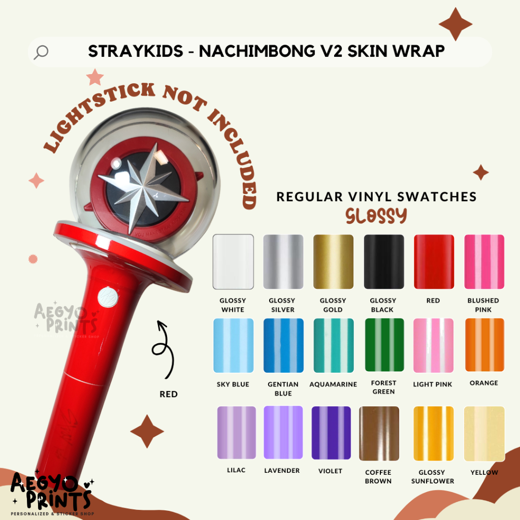 STRAY KIDS NACHIMBONG V2 - GLOSSY SKIN WRAP Decal Sticker by ...