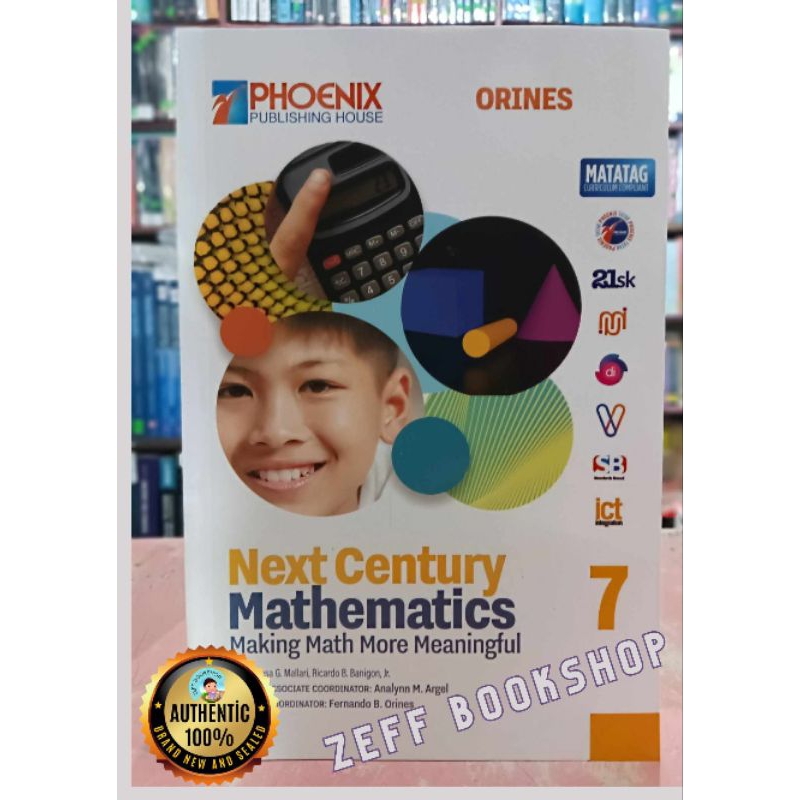 Next Century Mathematics 2024 Matatag Grade 7 by Phoenix | Shopee ...
