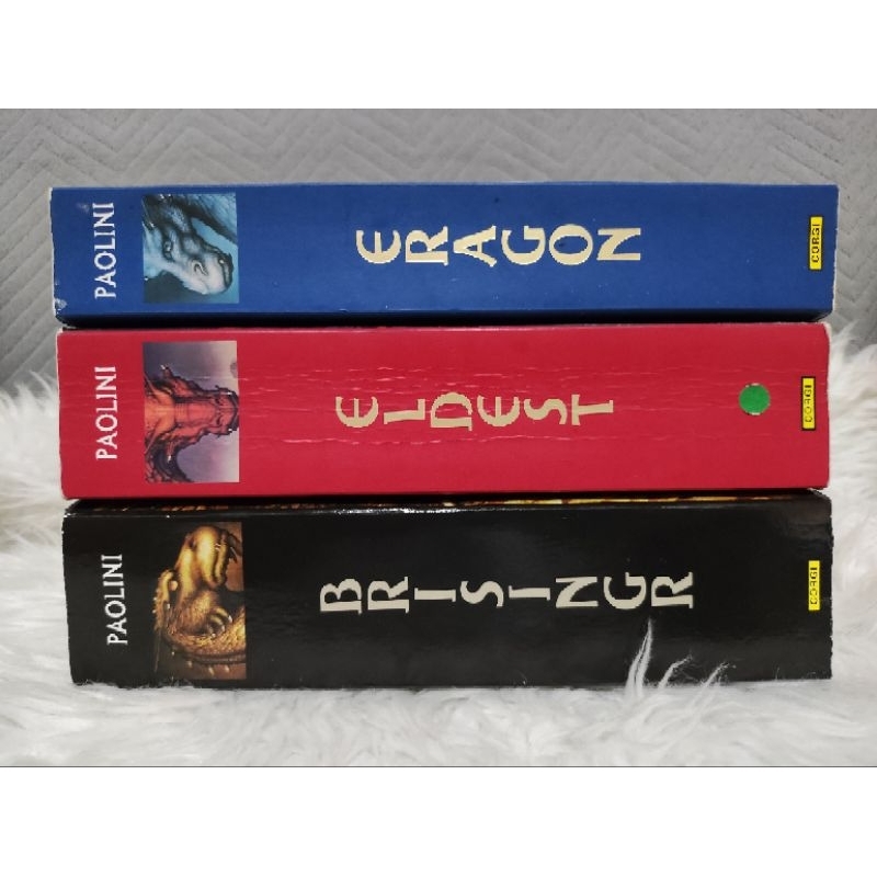 The Inheritance Cycle Books By Christopher Paolini Trade Paperback Ya Fantasy Shopee