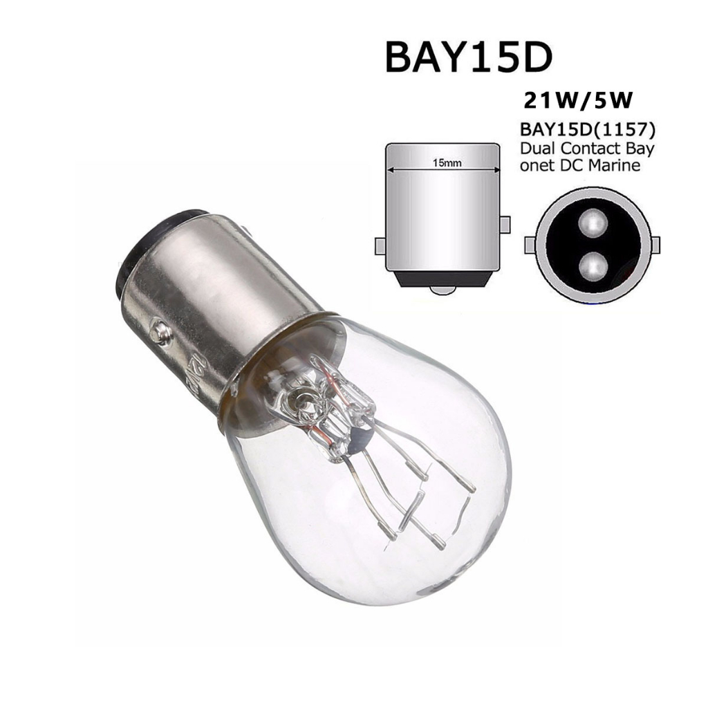 2PCS 12V 24V 1156 BA15S BAU15S 1157 BAY15D G18 T16 Car Motorcycle Tail ...