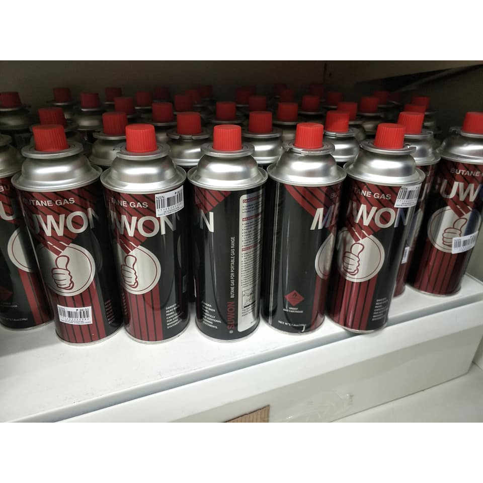 4pcs SUWON Safe Butane Gas for Gas stove 220g Korea Gas Tank Explosion ...