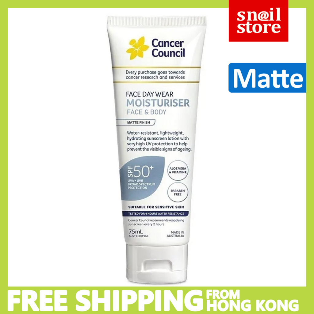 Cancer Council （EXP 2027） Matte Finish face day wear Moisturiser (face ...