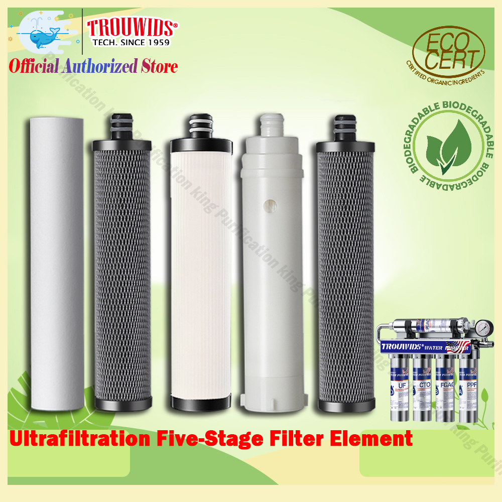Stainless Steel 5 Stages Water Purifier Replaceable Filter Element ...