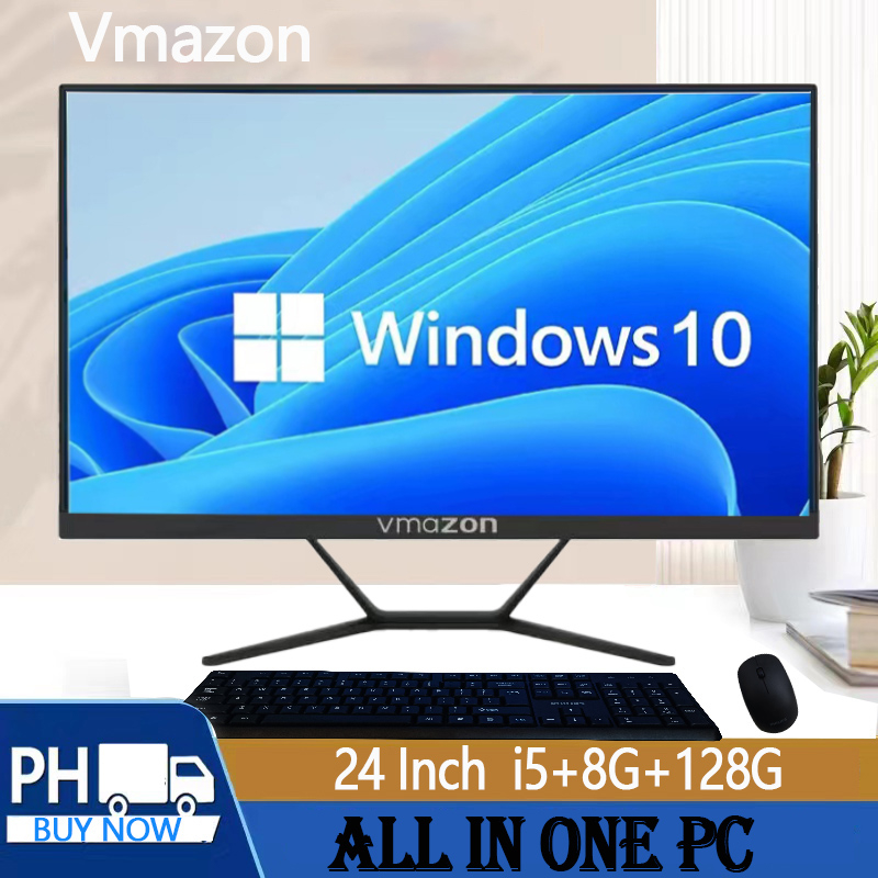 All-in-One PC i5 CPU 8GB RAM 128GB SSD Wi-Fi HDMI Keyboard & Mouse ...