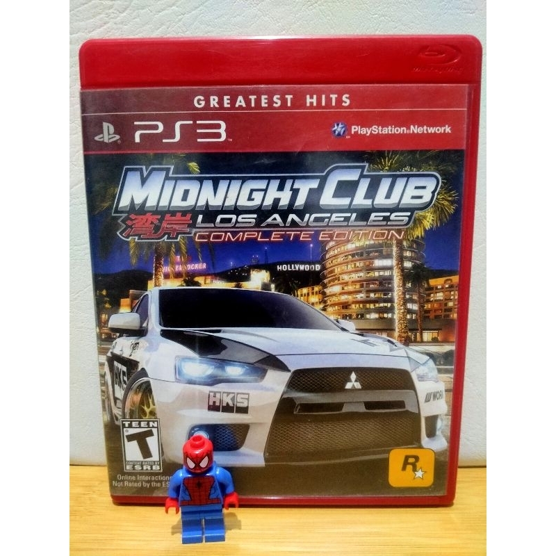 PS3 (USED) - Midnight Club Los Angeles (Complete Edition) | Shopee ...