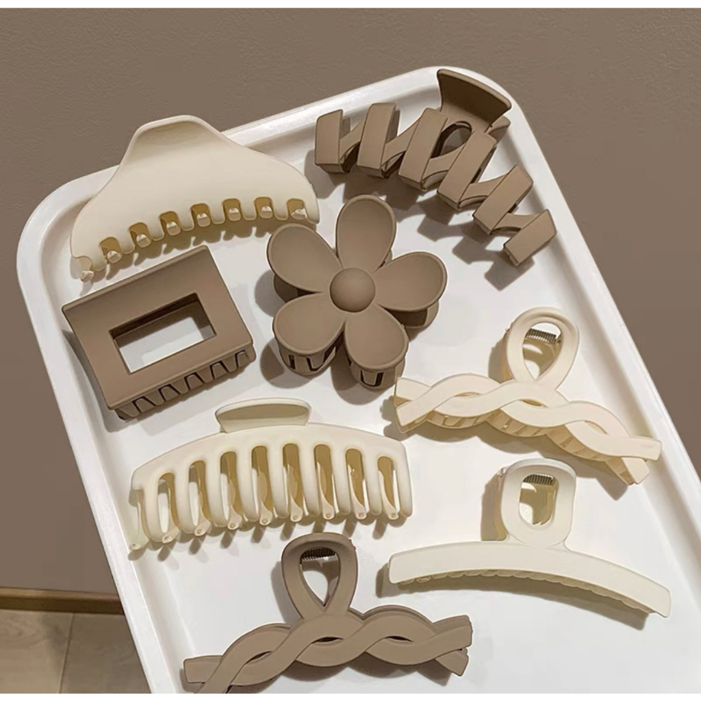 Grab clip female large card hair clip shark clip high-end sense of the ...