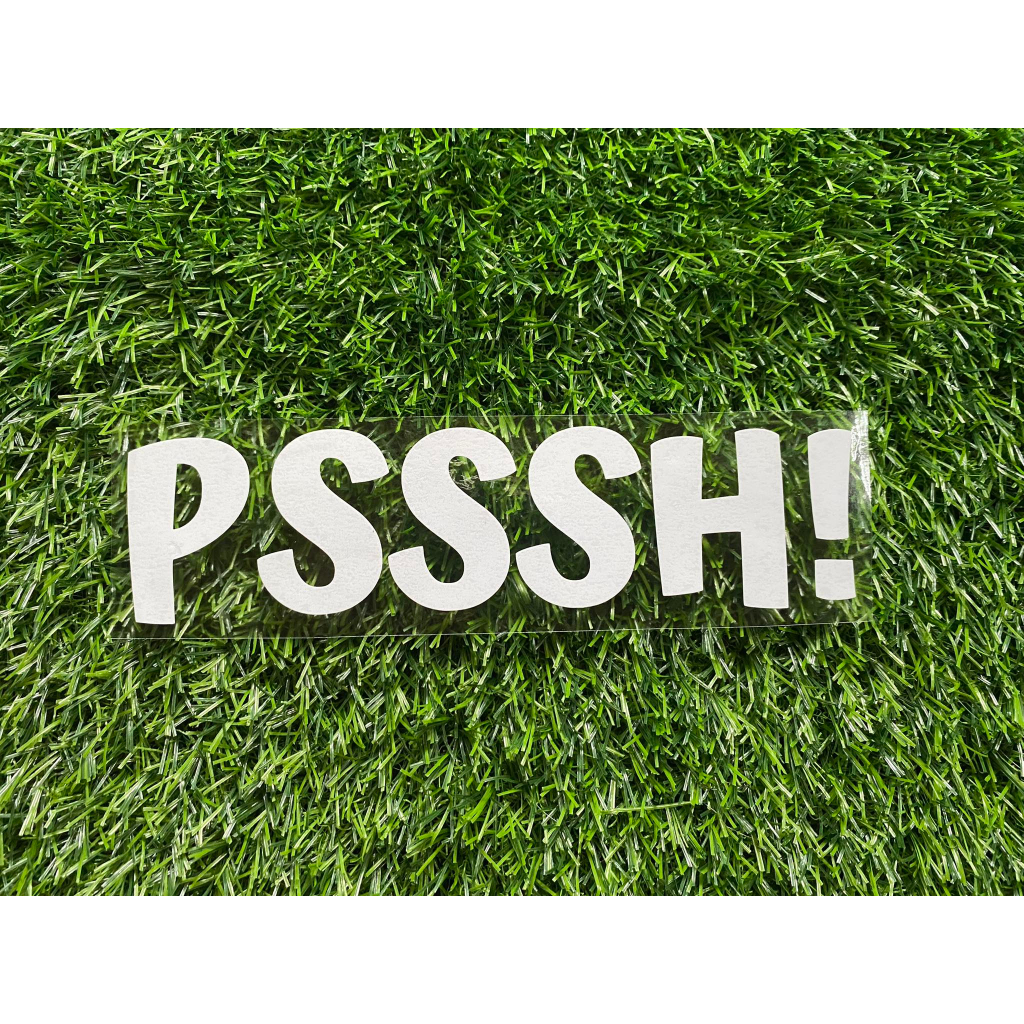 PSSSH! STICKER DECALS FOR MOTORCYCLE, CARS & ETC (WATERPROOF) | Shopee ...