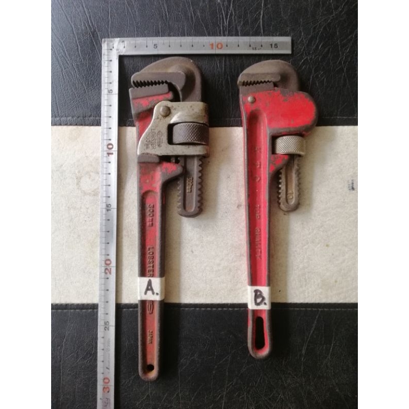 Japan Surplus Pipe Wrench (Lyabe tubo) | Shopee Philippines