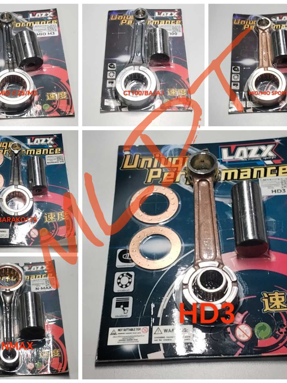 MOTORCYCLE CONNECTING ROD NMAX/BAJAJ/CT100/MIO/MIO SPORTY/MIO I125/M3 ...