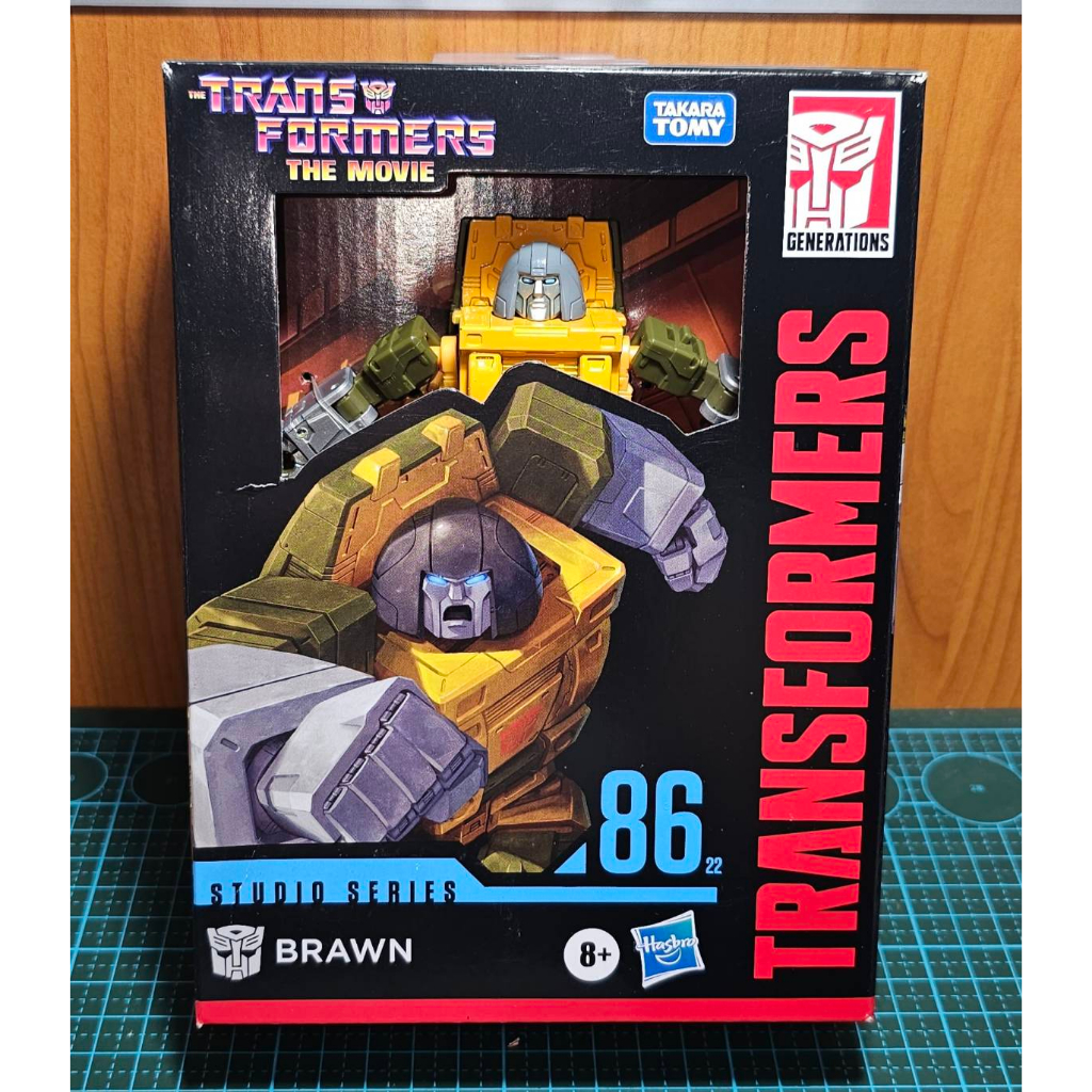Transformers TF SS-86-22 Brawn Studio Series 86-22 G1 Movie Deluxe Class | Shopee Philippines