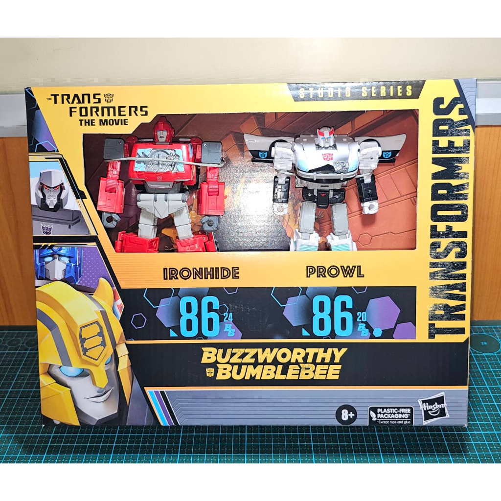 Transformers TF SS-86-24 Ironhide SS-86-20 Prowl Studio Series 2 pack ...