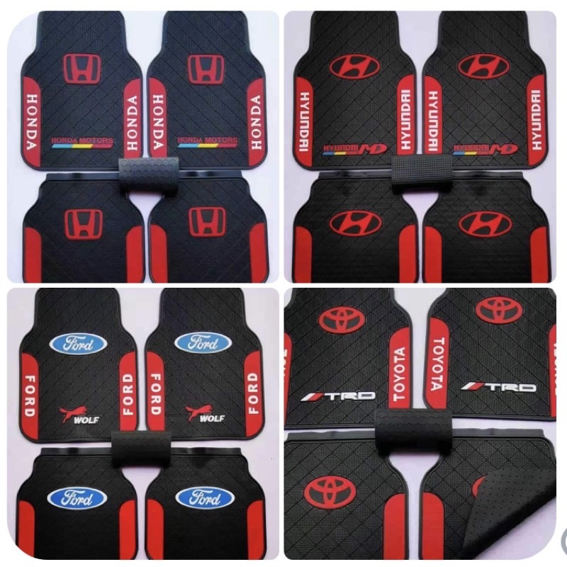 toyota/hyundai/misubishi/peugeot Car Floor Matting Universal Rubber Car ...